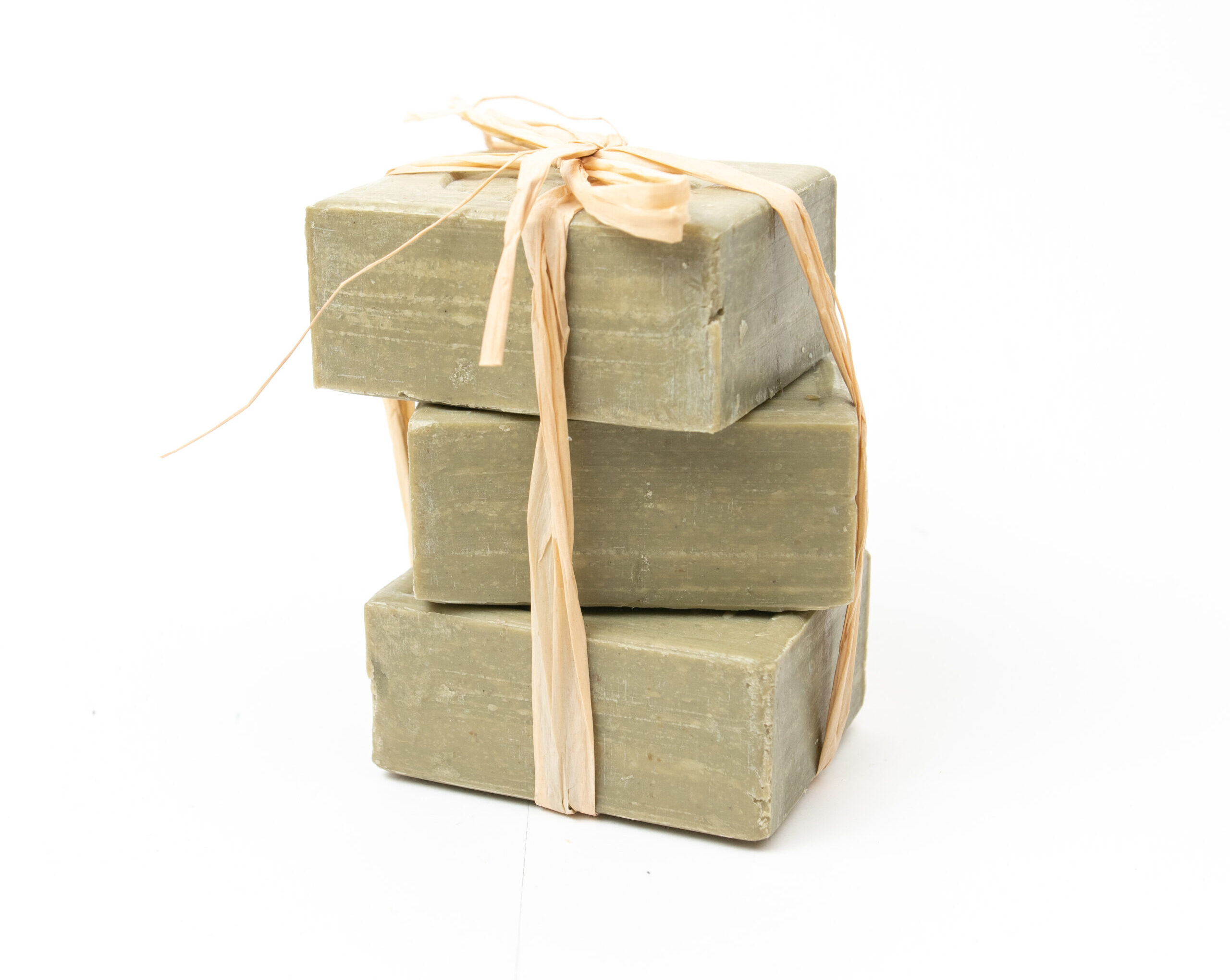 TRADITIONAL HANDMADE OLIVE OIL SOAP 3pcs - Thelandofcorfu